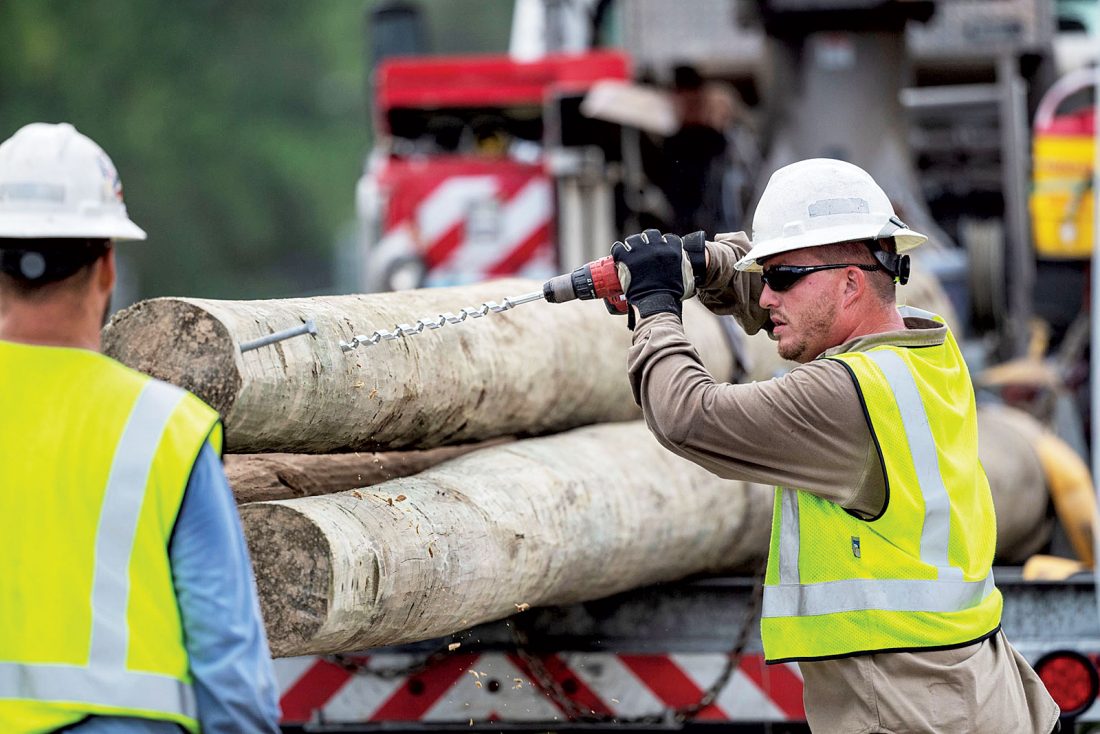 Mon Power launches utility pole recycling program | News, Sports, Jobs ...